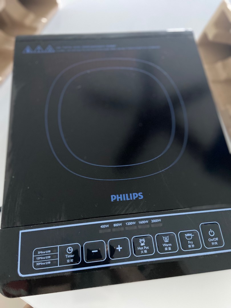 Philips induction cooker, TV & Home Appliances, Kitchen Appliances ...