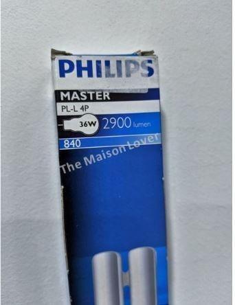 PHILIPS Master PL-L 4 Pin 36W PLL Light Tube 827 840 865 - BWZ0450, Furniture & Home Living ...