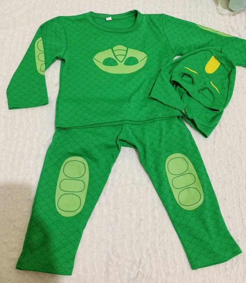 PJ Mask Gecko Costume, Babies & Kids, Babies & Kids Fashion on Carousell