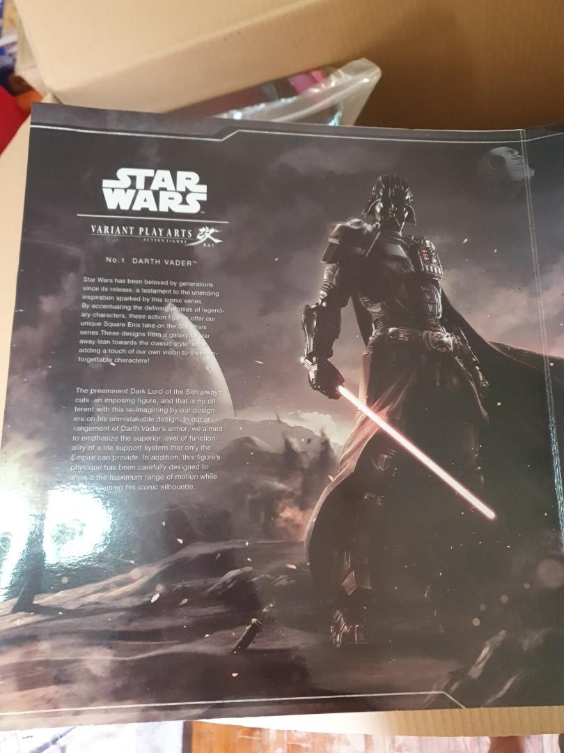 Play art Kai Darth vader star wars Square enix, Hobbies & Toys, Toys ...