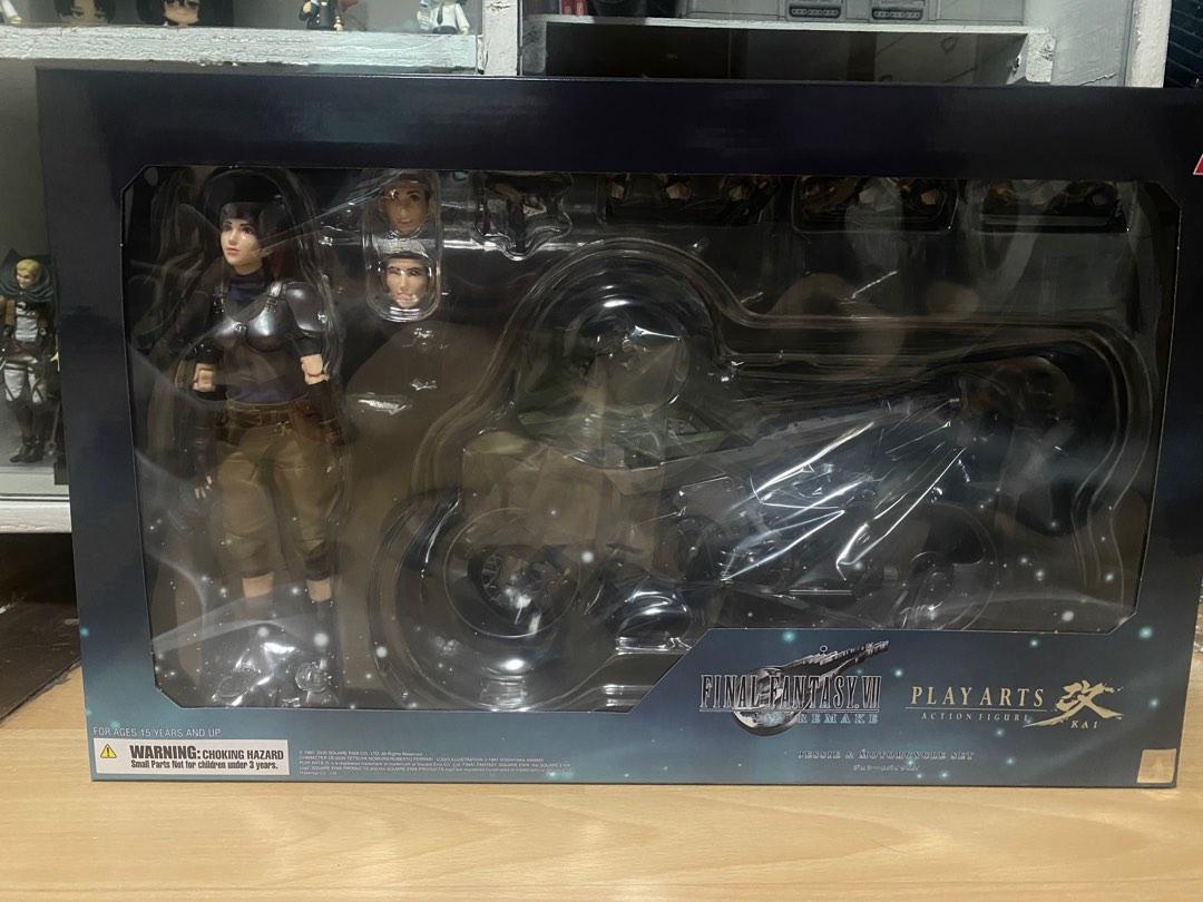 Play Arts Kai FFVII Jessie Raspberry with Bike Set, Hobbies & Toys ...