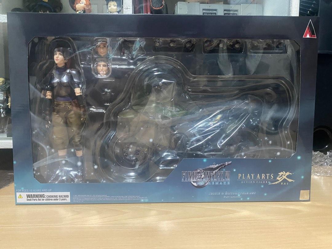 Play Arts Kai FFVII Jessie Raspberry with Bike Set, Hobbies & Toys ...