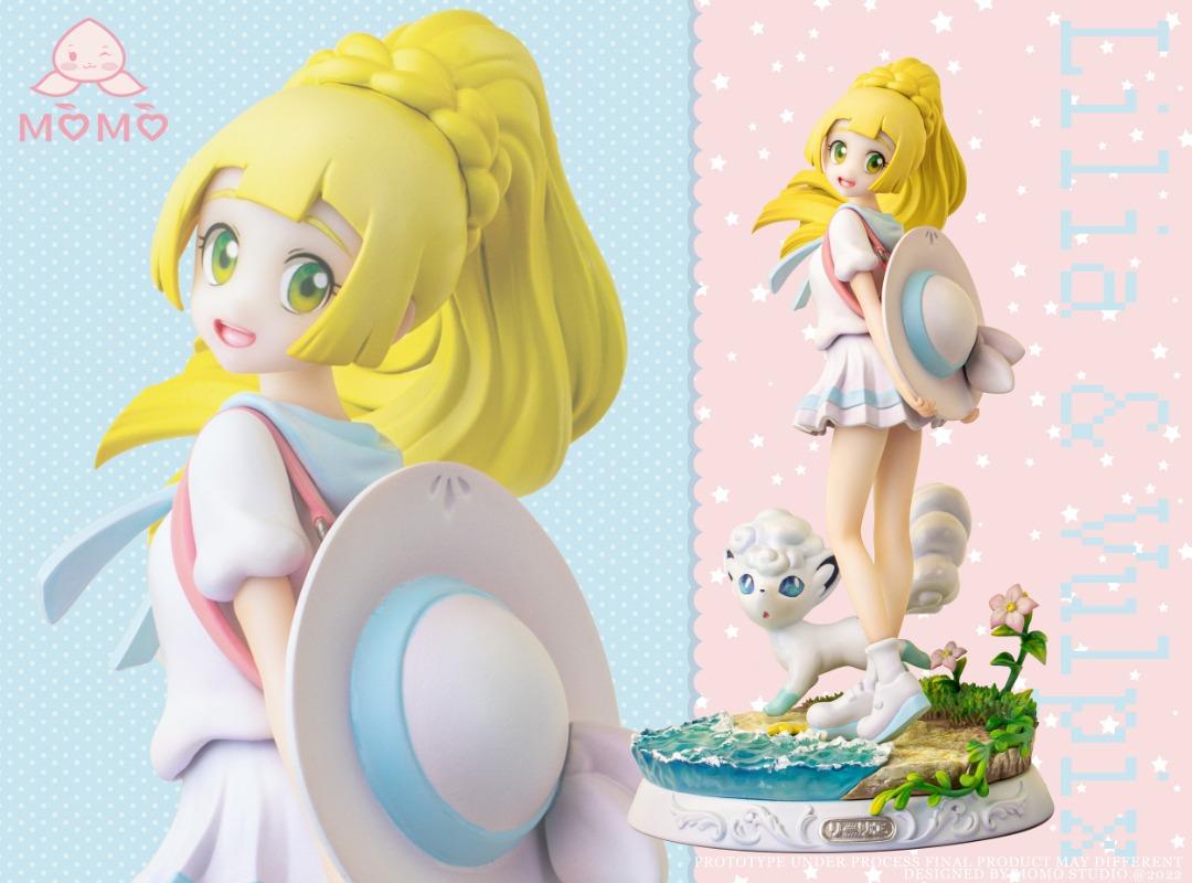 [PO] MOMO Studio - Lillie and Alola Vulpix Figure Statue, Hobbies ...
