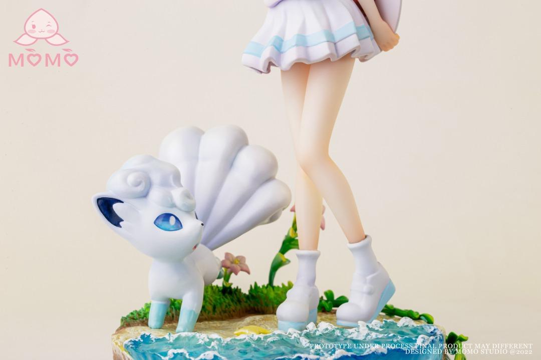 [PO] MOMO Studio - Lillie and Alola Vulpix Figure Statue, Hobbies ...