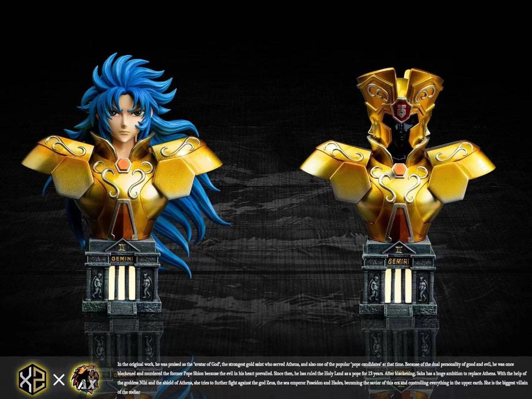 [PO] XS Studios X AX Studios - Gold Saint Series Gemini Saga Figure ...