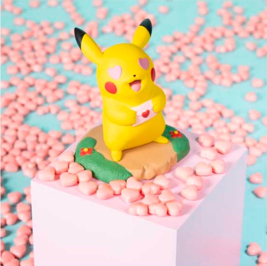 POKEMON CENTER - PIKACHU MOODS: LOVE FIGURE / YEAR 2021 (RESIN FIGURE ...