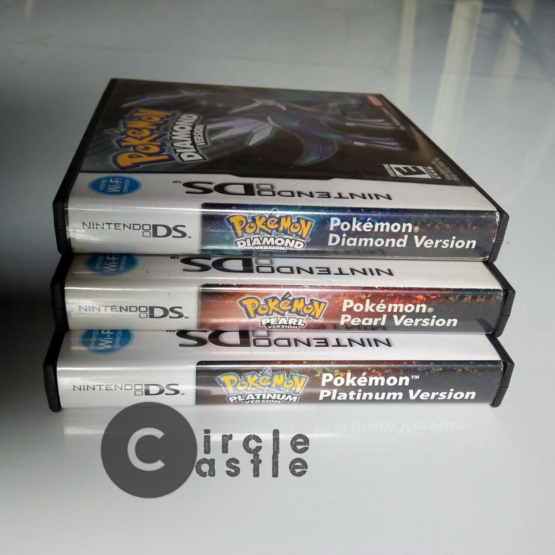 Pokemon Diamond Pearl and Platinum for Nintendo DS, Video Gaming, Video ...