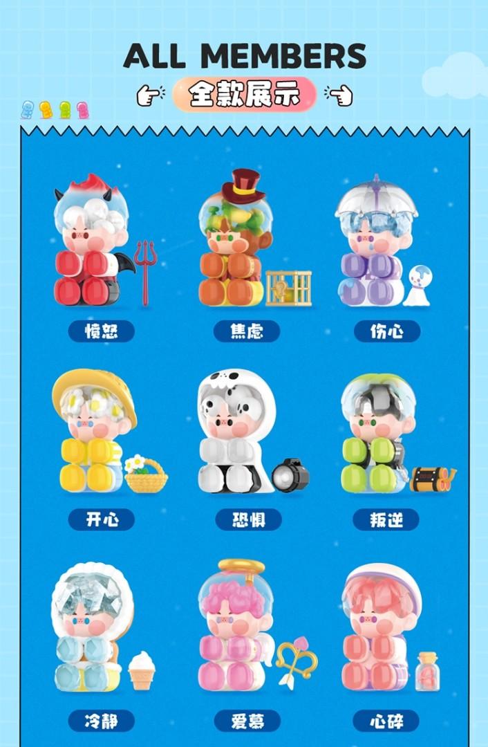 Preorder (Confirmed Design) - Pop mart popmart Happy Pinoy Jelly (Sad ...