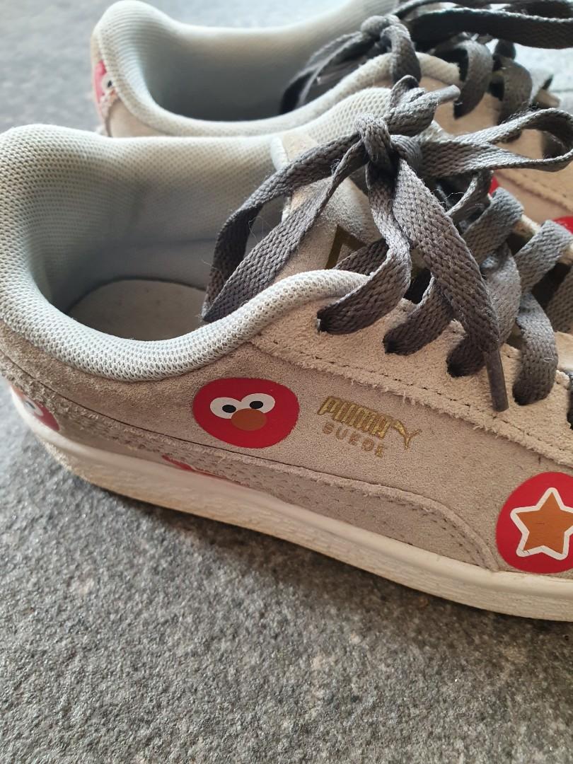 Puma Elmo Sneakers, Babies & Kids, Babies & Kids Fashion on Carousell
