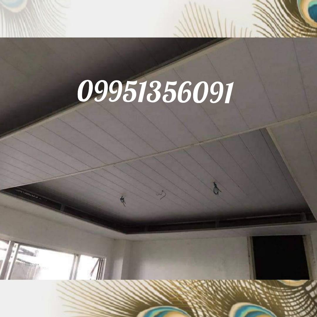 PVC CEILING Kisame Spandrel Wallcladdings Hardieflex Plasterboard PVC ...