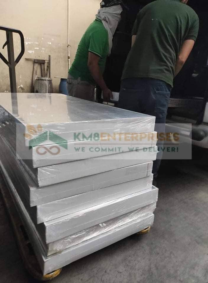 PVC LAMINATED GYPSUM BOARD ORANGE SKIN, LEMON SKIN, PLAIN, Commercial ...