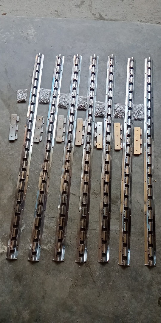 PVC Plastic Curtain With Sets of Stainless Hangers for Cold Storage ...