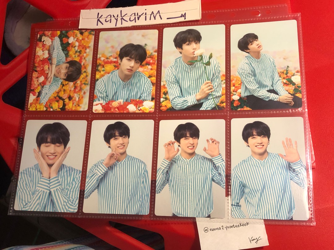 QYOP BTS JUNGKOOK OFFICIAL SET, Hobbies & Toys, Collectibles & Memorabilia, K-Wave on Carousell
