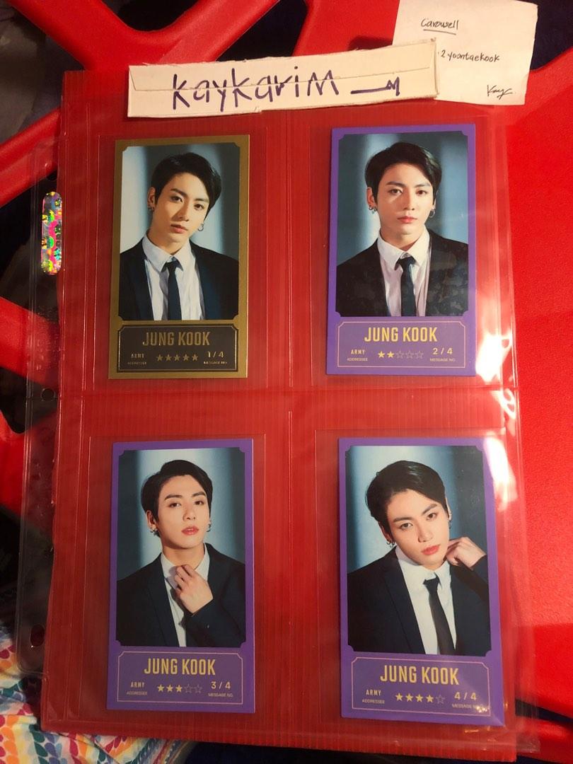 QYOP BTS JUNGKOOK OFFICIAL SET, Hobbies & Toys, Collectibles & Memorabilia, K-Wave on Carousell