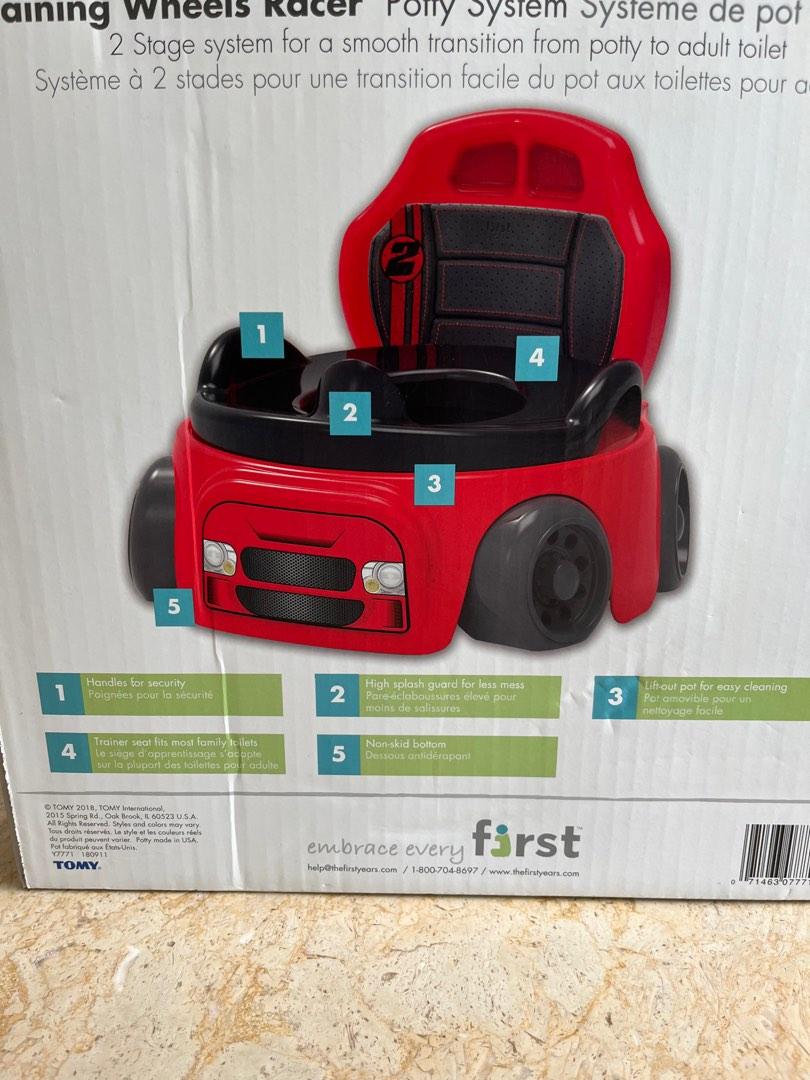 Racing car toilet seat, Babies & Kids, Bathing & Changing, Toilet ...