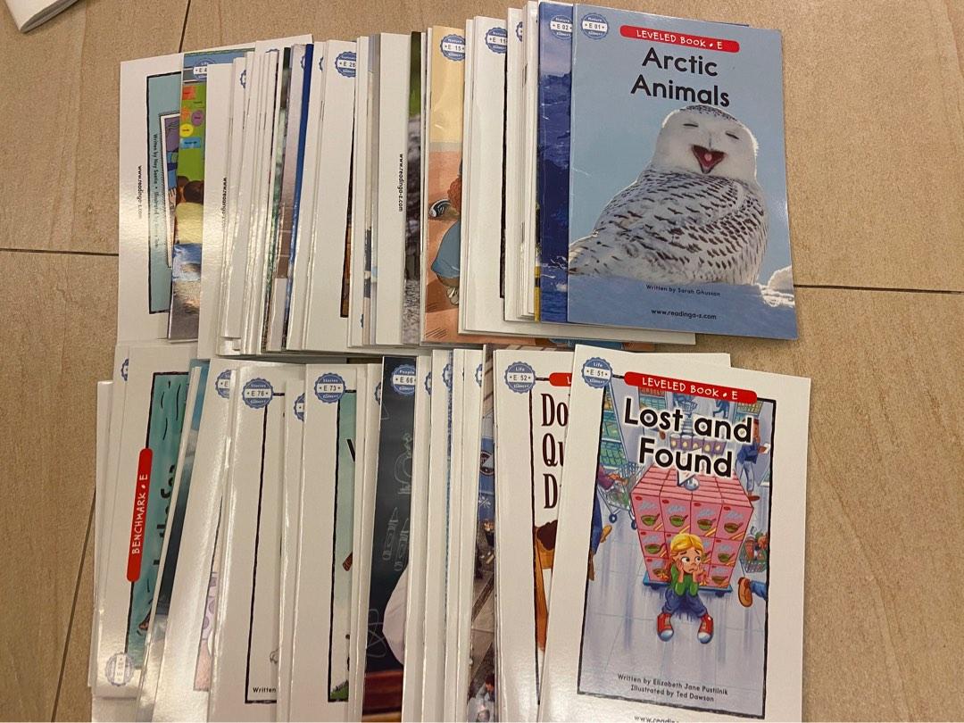 Reading a-z Leveled books (Level E) 91 books @$16, Hobbies & Toys ...