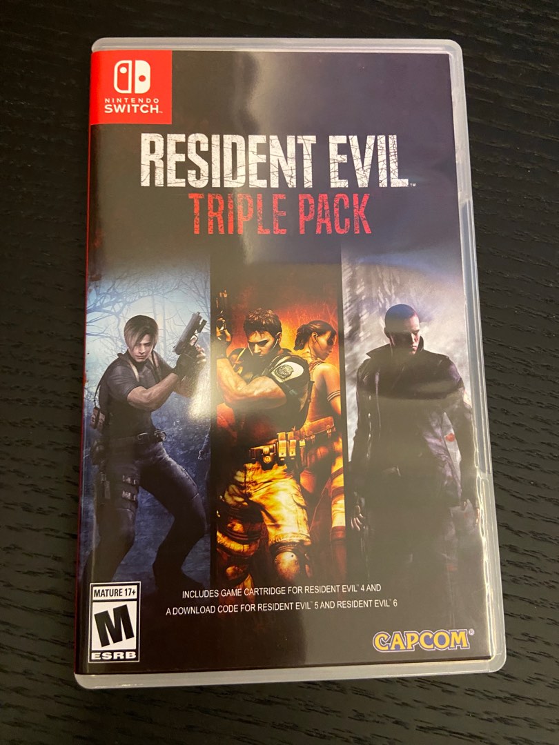Resident Evil Triple Pack, Video Gaming, Video Games, Nintendo on Carousell