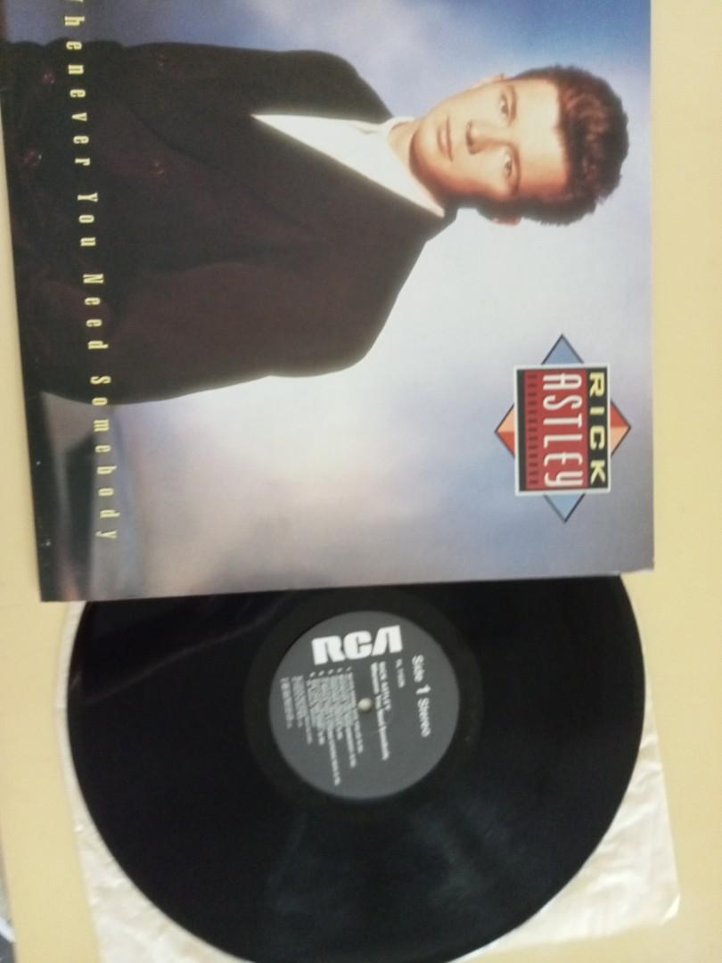 Rick Astley - UK print, Hobbies & Toys, Music & Media, Vinyls on Carousell