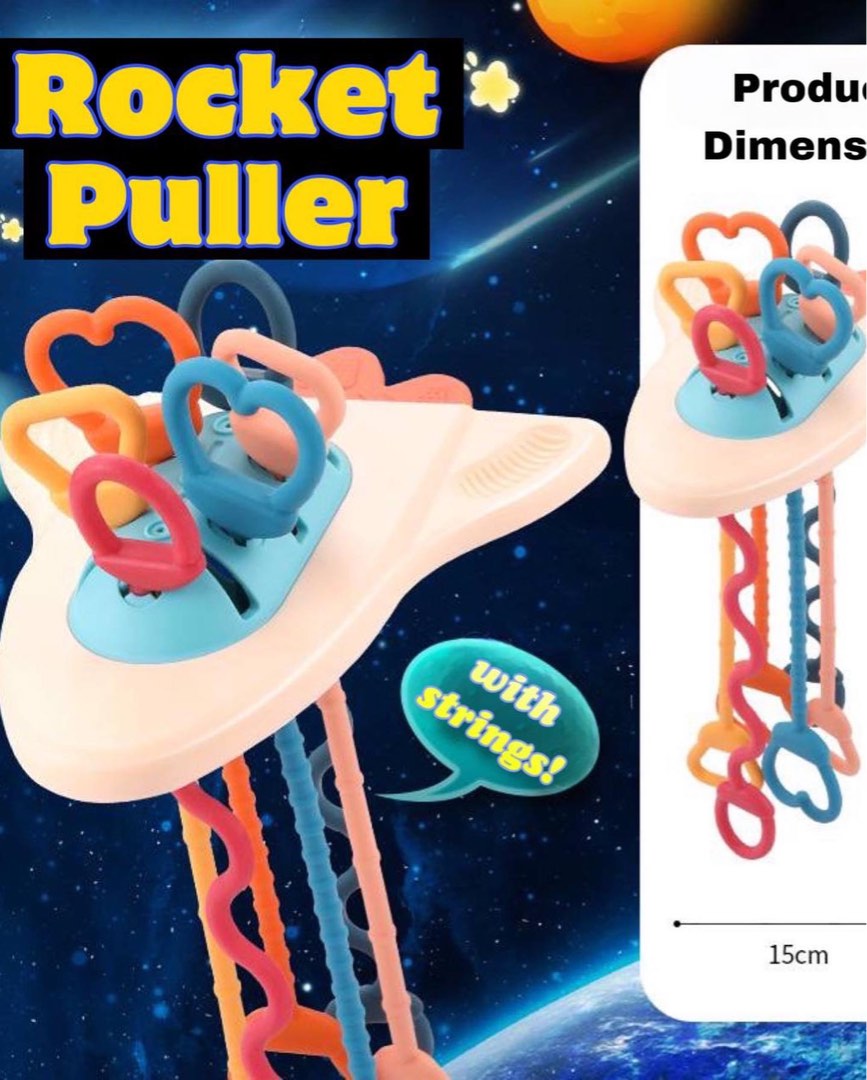 Rocket Puller, Babies & Kids, Infant Playtime on Carousell
