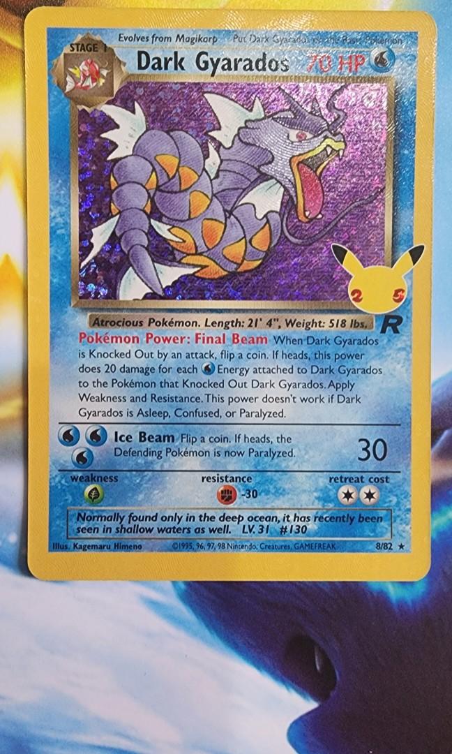 Rocket's Zapdos & Dark Gyarados, Hobbies & Toys, Toys & Games on Carousell