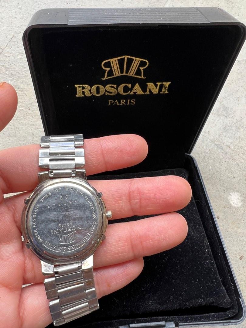 Roscani rare vintage watch 2007, Men's Fashion, Watches & Accessories ...