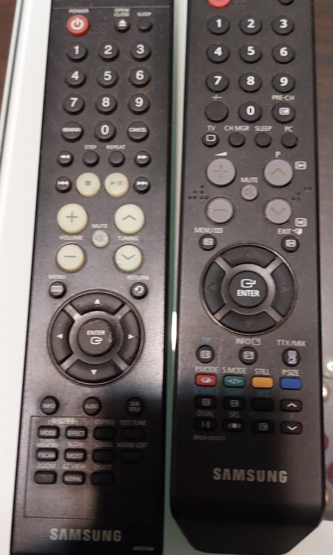 Samsung TV remotes, TV & Home Appliances, TV & Entertainment, TV Parts ...