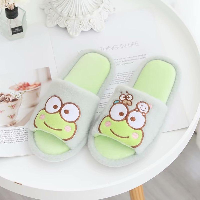 Sanrio Characters Bedroom Indoor Slippers Slipper Hello Kitty Melody ...