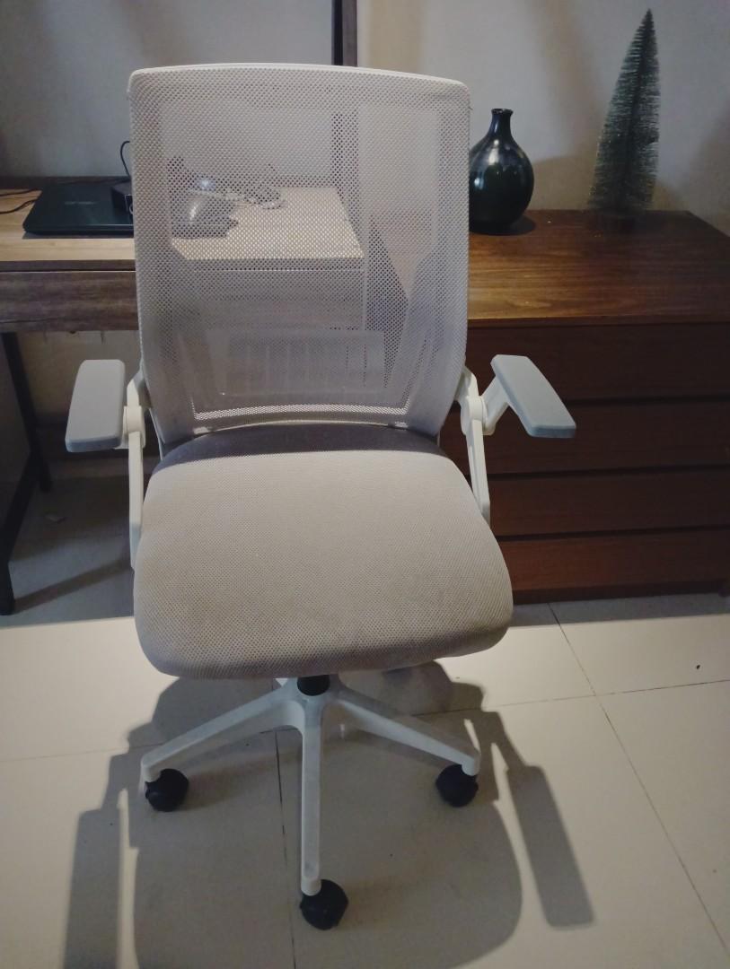 Sanyang Computer Table and Ergonomic Office Chair set, Furniture & Home ...