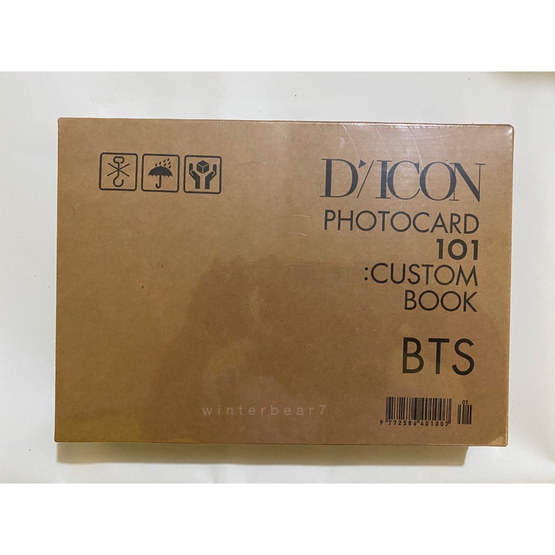 SEALED BTS DICON PHOTOCARD 101 CUSTOM BOOK, Hobbies & Toys, Memorabilia ...