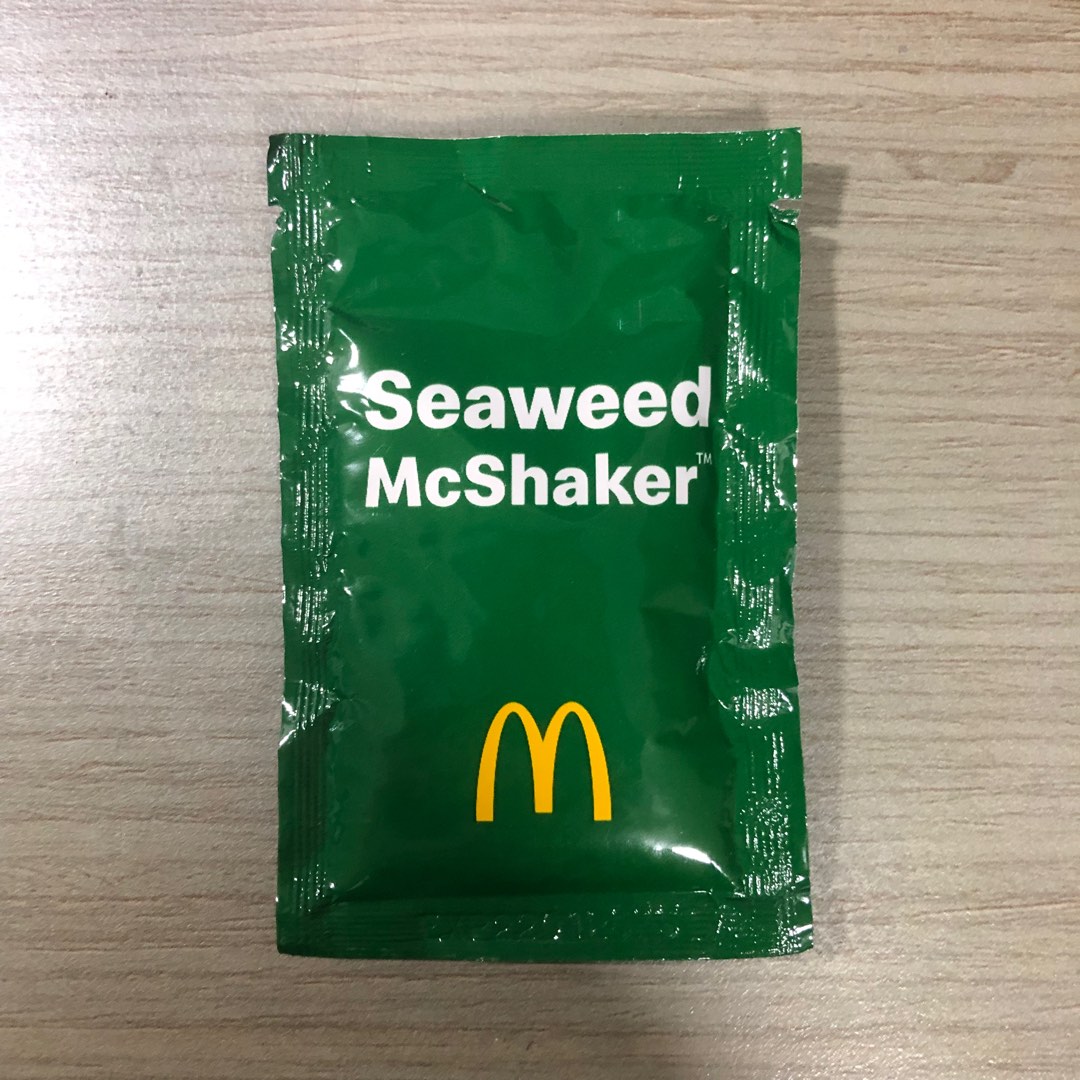 Seaweed Shaker McDonalds (MCD), Food & Drinks, Spice & Seasoning on ...