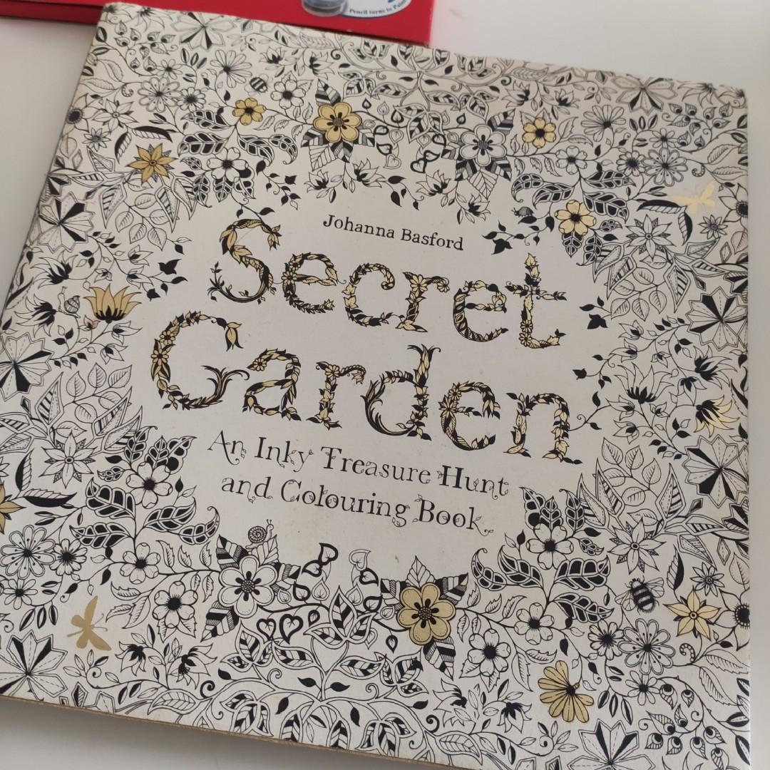 Secret garden colouring book, Hobbies & Toys, Stationery & Craft, Other ...