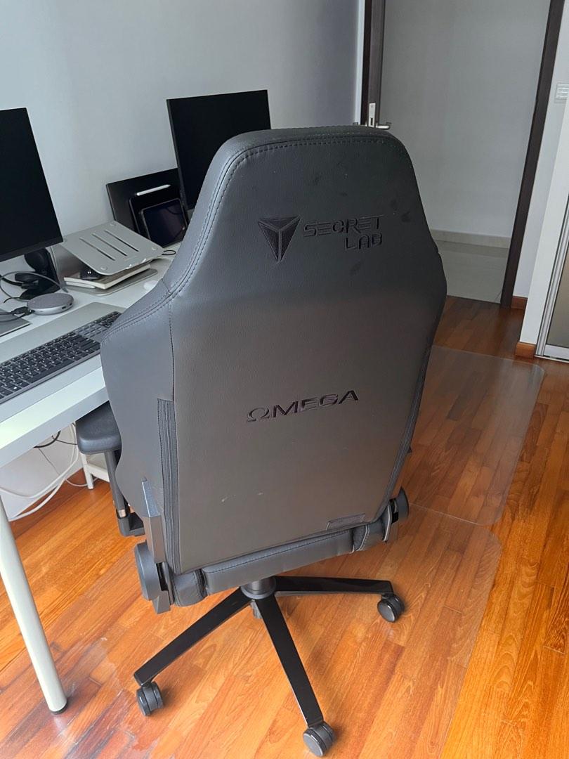 Secret Lab - Omega 2020 (black), Furniture & Home Living, Furniture ...