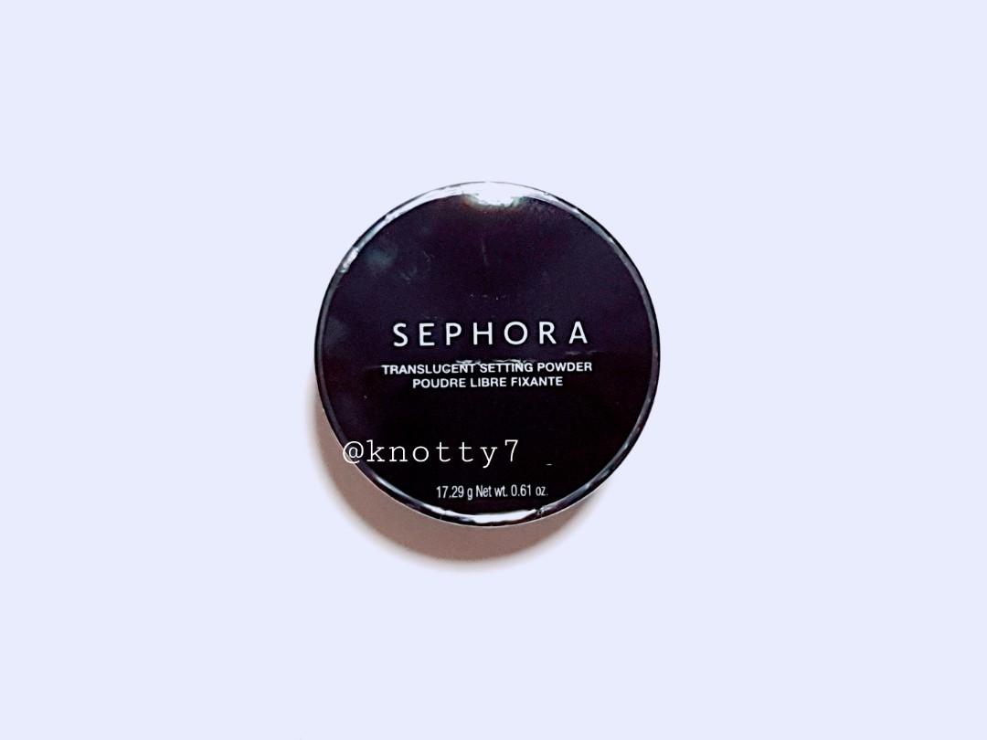 SEPHORA Translucent Setting Powder, Beauty & Personal Care, Face ...