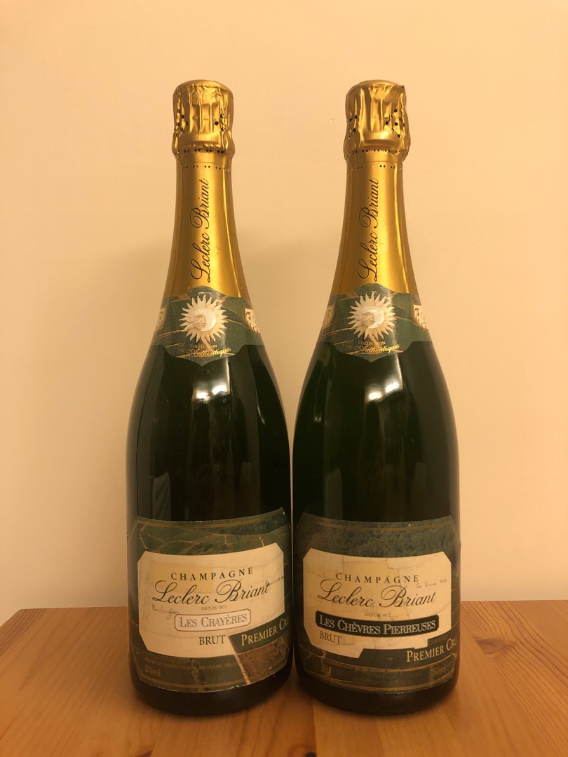 (Set) Champagne Leclerc-Briant Les Crayeres / Les Chevres Pierreuses ...