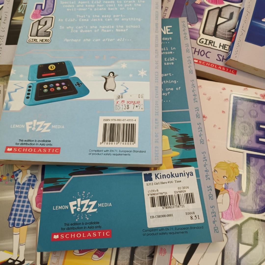 Set of 12 EJ12 Girl Hero Series 1-10, 14, 16, Hobbies & Toys, Books ...