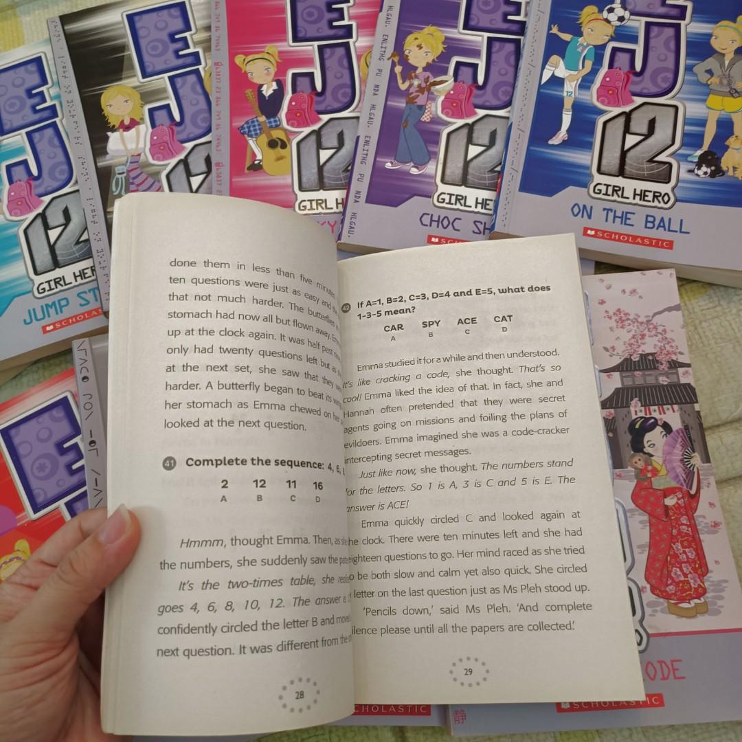 Set of 12 EJ12 Girl Hero Series 1-10, 14, 16, Hobbies & Toys, Books ...