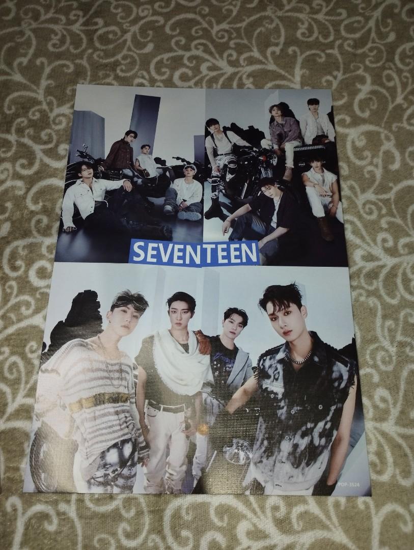 SEVENTEEN POSTER, Hobbies & Toys, Memorabilia & Collectibles, K-Wave on ...