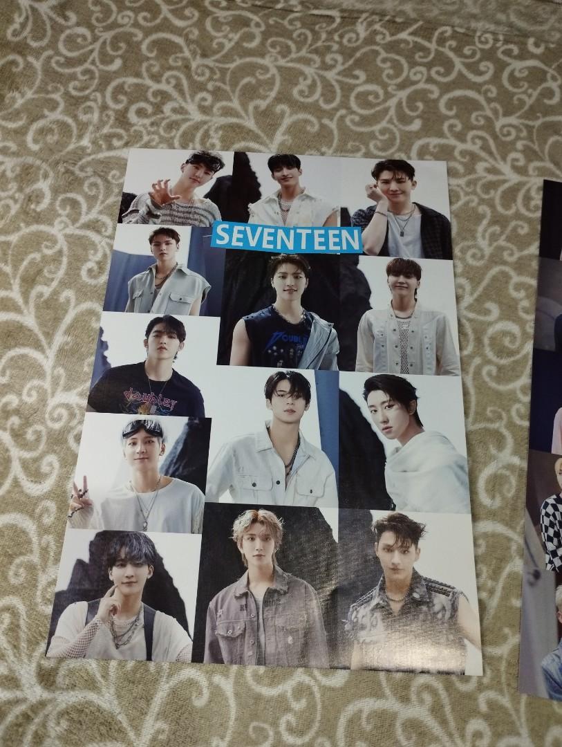 SEVENTEEN POSTER, Hobbies & Toys, Memorabilia & Collectibles, K-Wave on ...