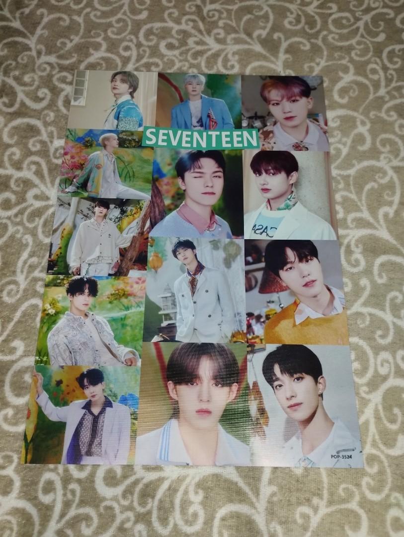 SEVENTEEN POSTER, Hobbies & Toys, Memorabilia & Collectibles, K-Wave on ...