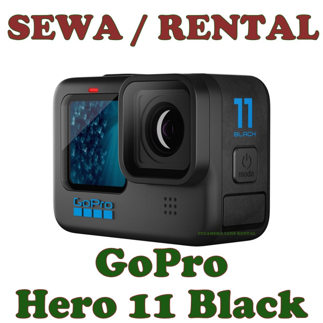 Sewa GoPro Hero 11 Black for Rental, Photography, Cameras on Carousell