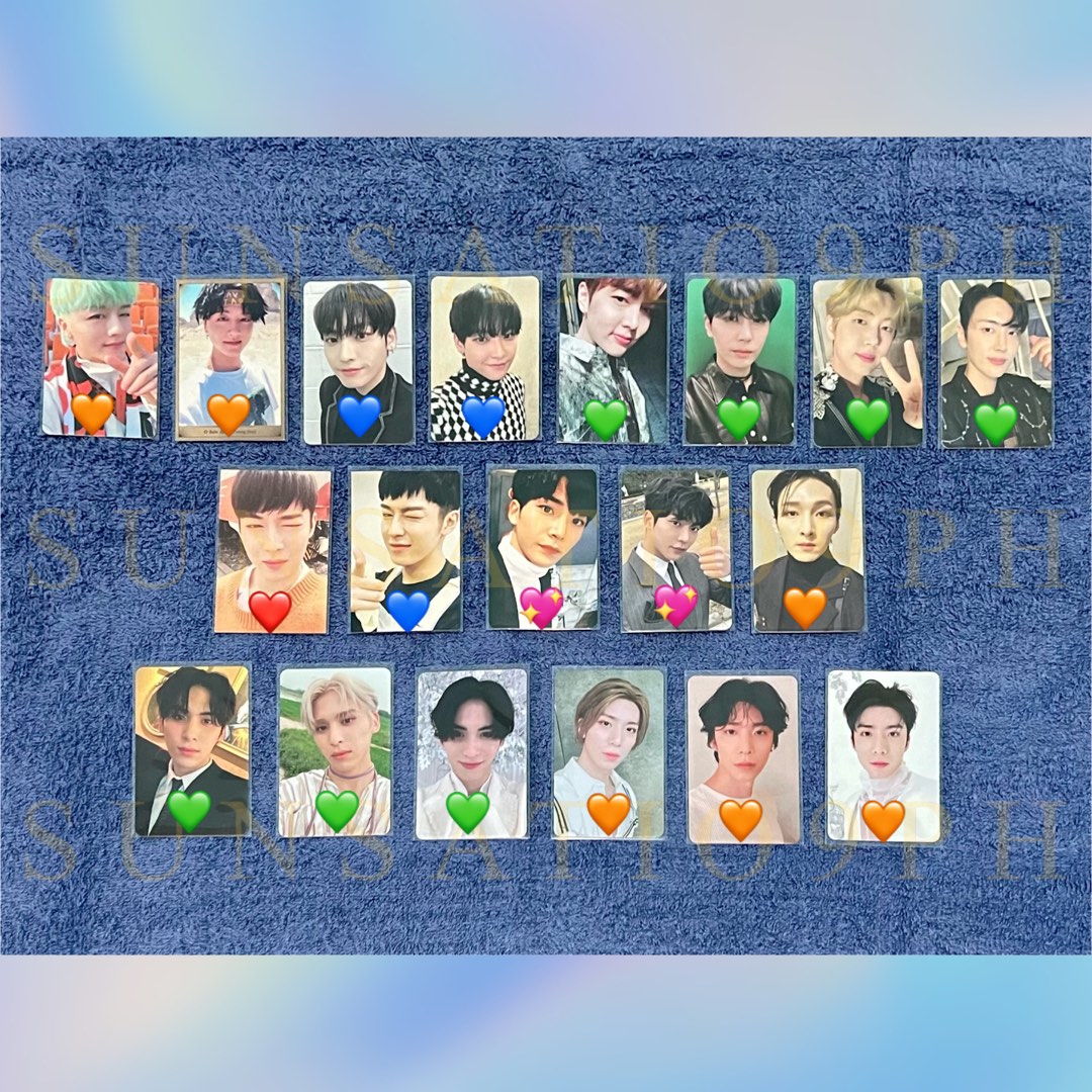 SF9 official album photocards, Hobbies & Toys, Memorabilia ...