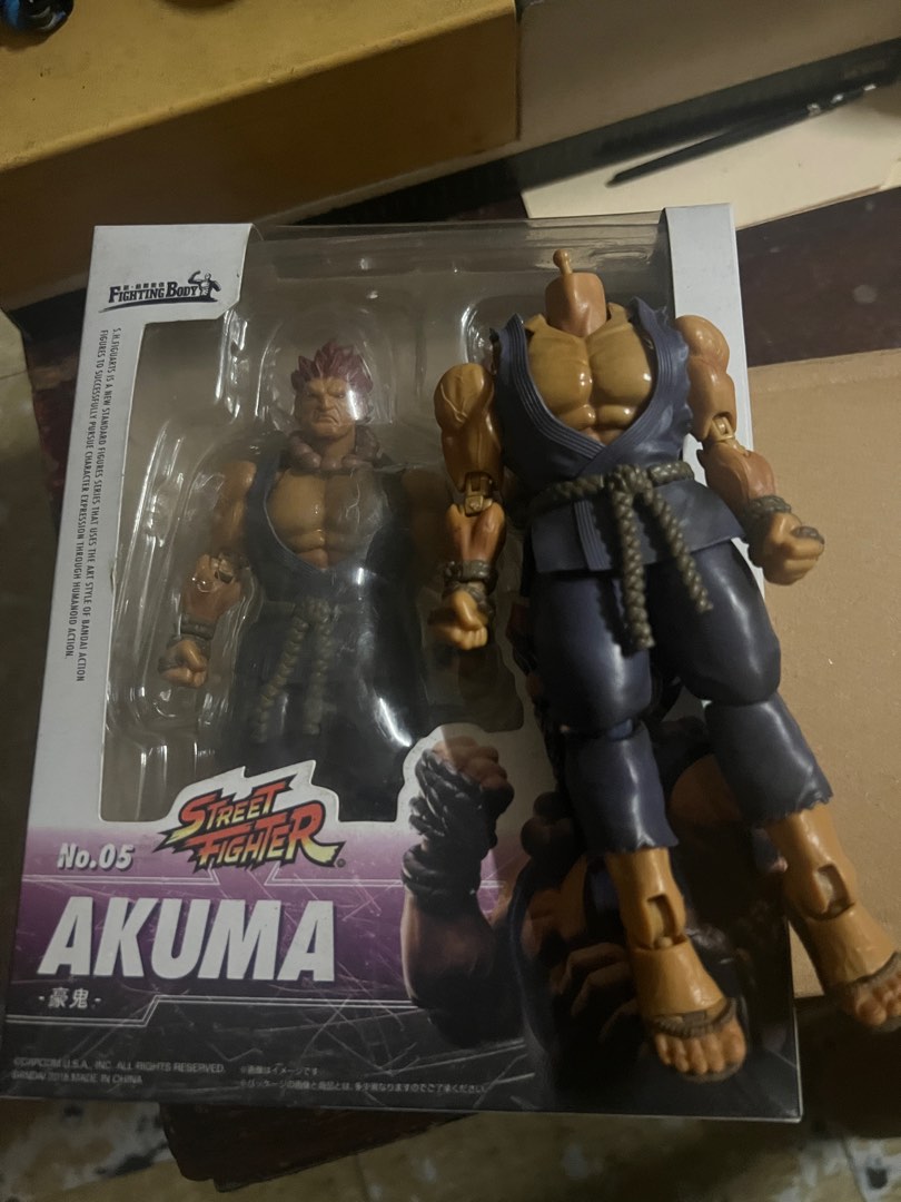 SHF / SHFiguarts Akuma - Kitbash (Mix of authentic body and bootleg parts), Hobbies & Toys, Toys ...