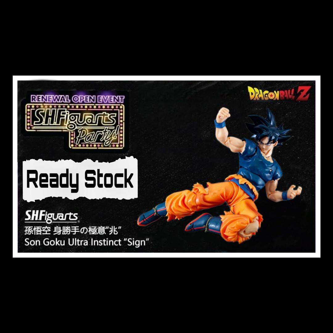 SHF S.H.FIGUARTS DRAGON BALL Super Son Goku Ultra Instinct Sign Event ...