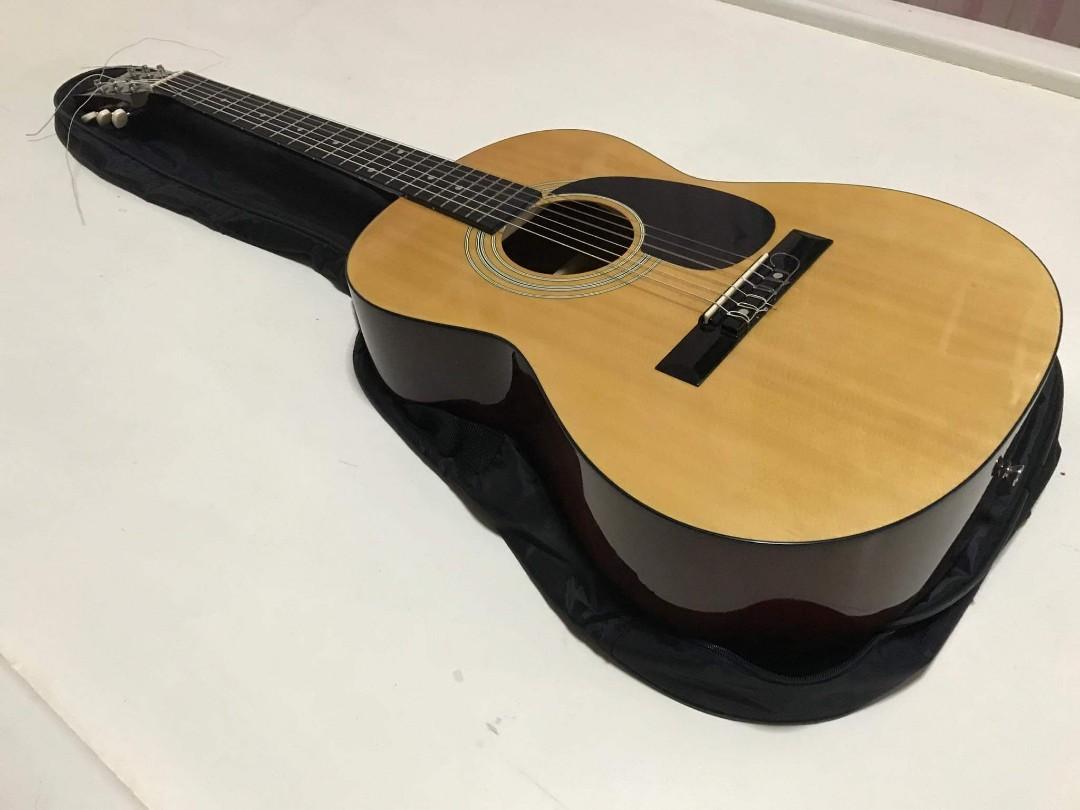 SSG-3 Full Size Nylon String Acoustic Guitar by Suzuki, Hobbies & Toys ...