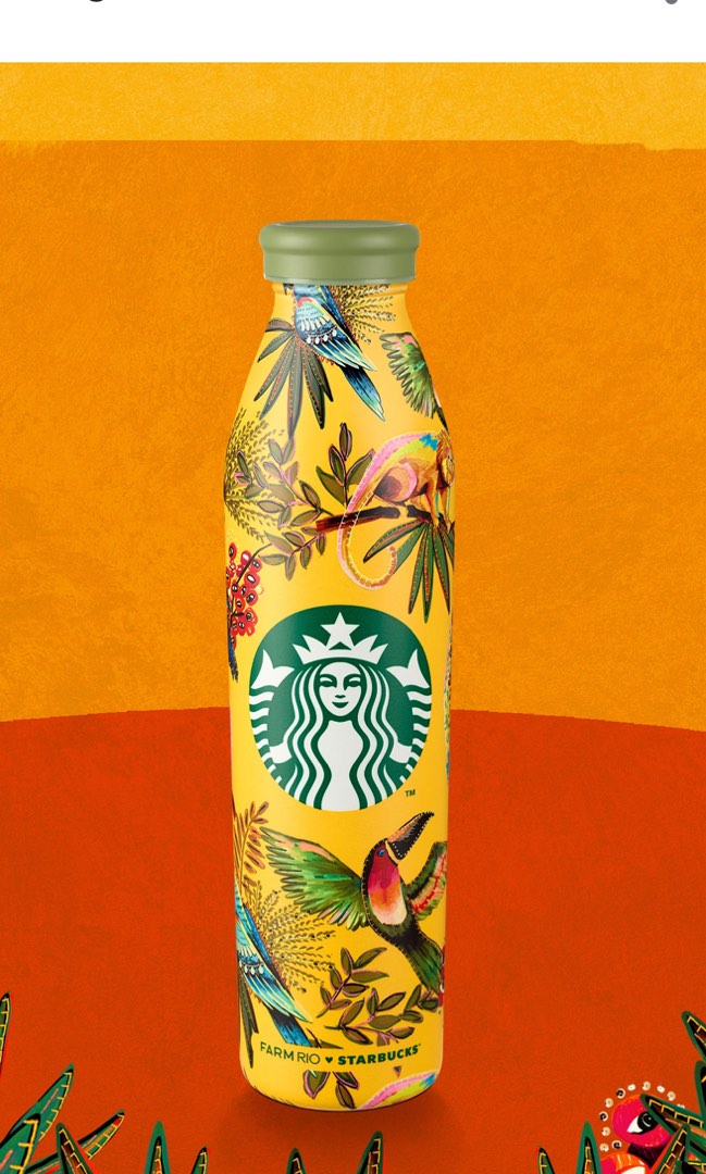 Starbucks farm rio stainless steel water bottle tumbler, Furniture ...