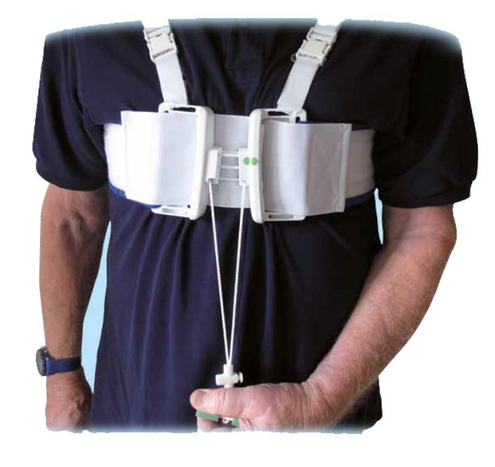 SternaSafe Sternum Support Brace, Health & Nutrition, Braces, Support ...