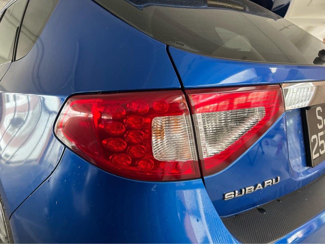 Subaru tailight tint vinyl wrap impreza wrx sti, Car Accessories, Electronics & Lights on Carousell