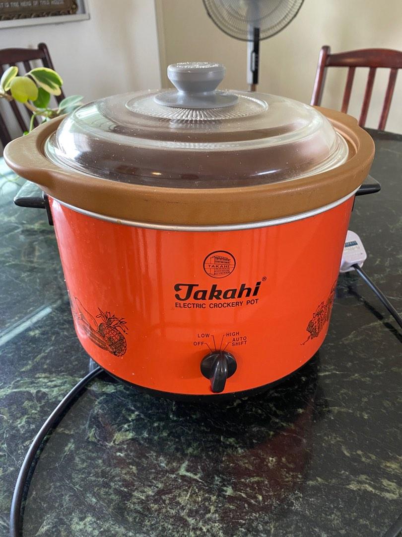 Takahi electric slow cooker, TV & Home Appliances, Kitchen Appliances, Cookers on Carousell