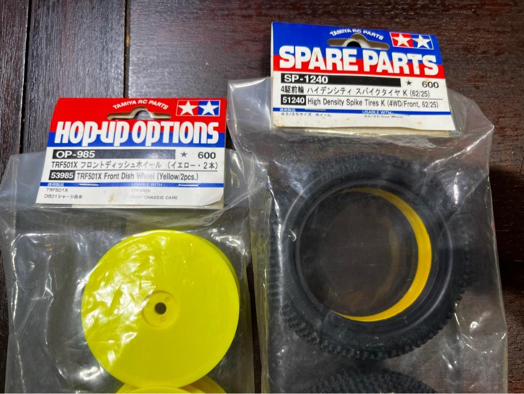 Tamiya Wheel and Tire Set SP-1240/SP-1241, Hobbies & Toys, Toys & Games ...