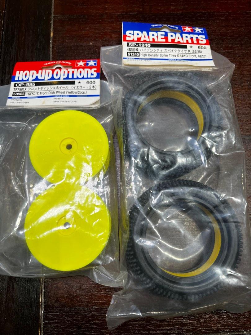 Tamiya Wheel and Tire Set SP-1240/SP-1241, Hobbies & Toys, Toys & Games ...